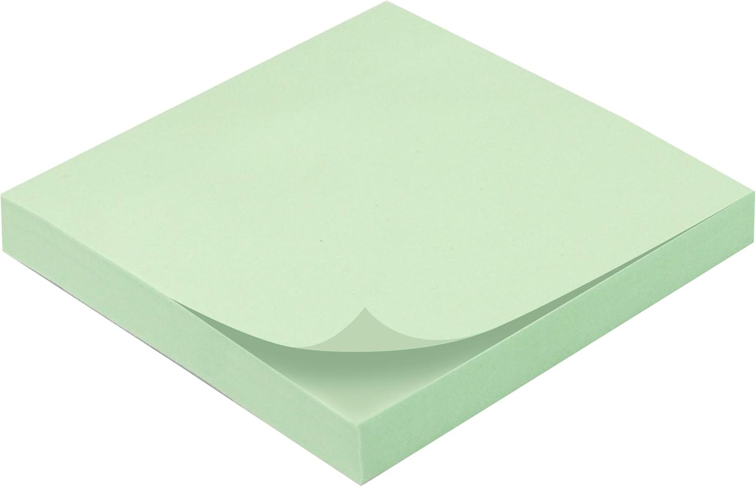 Bloc note repositionnable 100 feuilles 75x75mm (vert): Amazon.fr ...