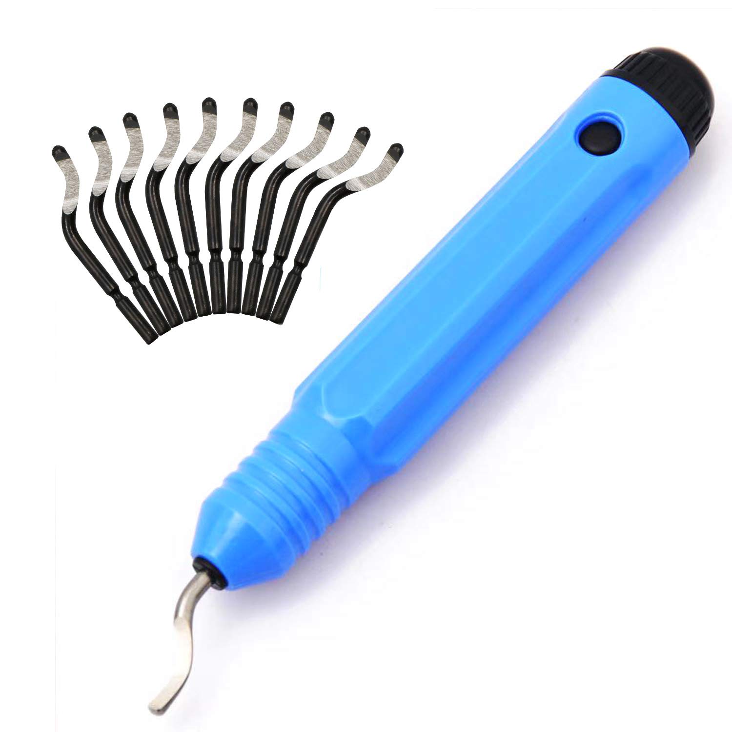 Deburring Tool Kit, 360 Degree Rotary Design of Deburring Blades Pen ...