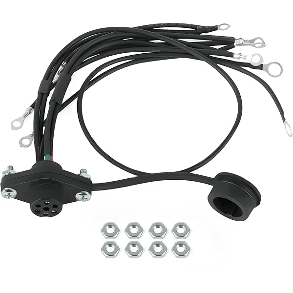 Winch Remote Socket WARN 16296 Three-Wire Socket Replacement Kit For ...