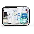 Amazon.com : 20-Piece Travel Toiletries Kit – TSA Approved Hygiene Set with Lightweight, Compact ...