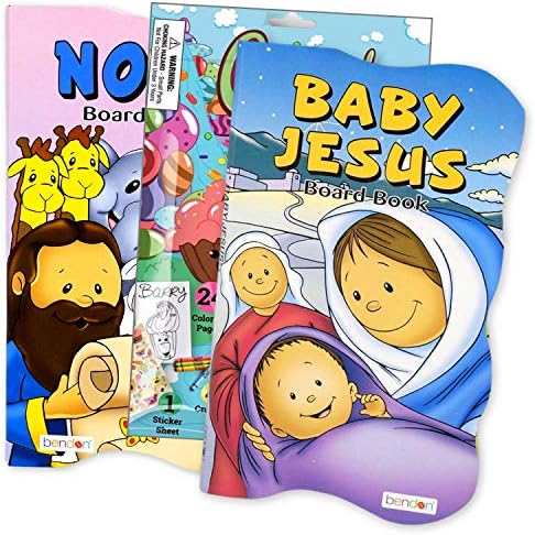 Primary Colors Bible Stories Board Book Set for Early Readers Bundle ...