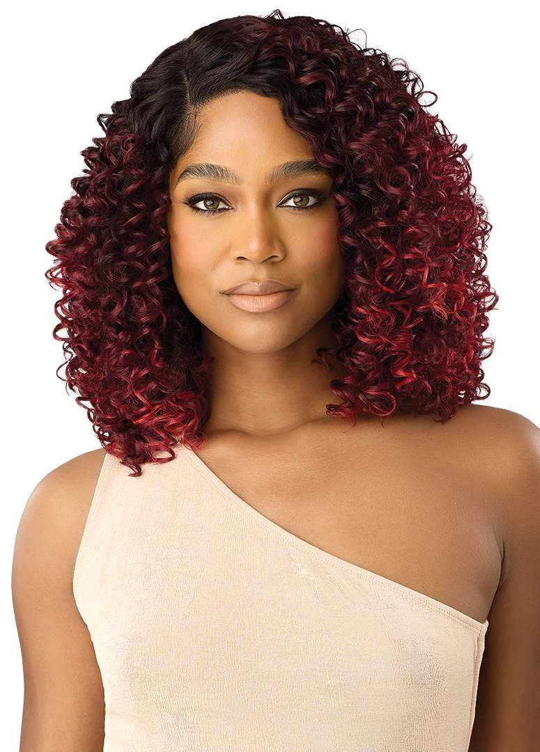 Outre Lace Front Wig - Melted Hairline - MH 105 (DR CHERRY CRUSH) for ...