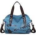 Amazon.com: Segater® Women Shoulder bags Casual Vintage Hobo Canvas ...