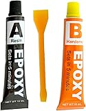 EPOXY GLUE SET - SUPER STRONG HOLD IN JUST 5 MINUTES - RESIN & HARDENER ...