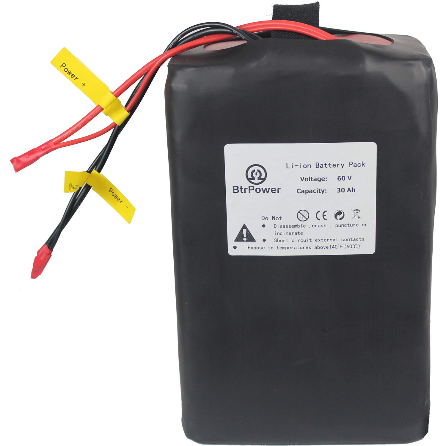 Buy 60V Ebike Battery 20AH / 25AH / 30AH / 35AH Lithium ion Battery Pack with 5A Charger + 50A ...