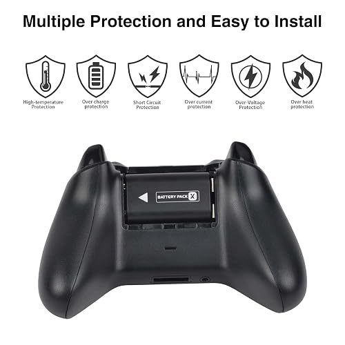 Xbox Battery Pack Rechargeable 1pcs 1400mah Xbox One S Battery ...