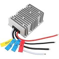 uxcell New Big-Size Voltage Converter Regulator DC/DC DC 24V to DC 12V ...