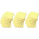 Amazon.com : (24 Pack) Sticky Notes 3x3 in Yellow Sticky Pads, Strong ...