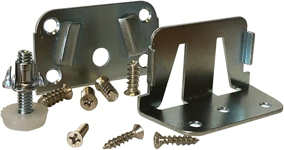 Amazon.com: Bed Slat Hardware Brackets for Box Spring Support - Heavy ...