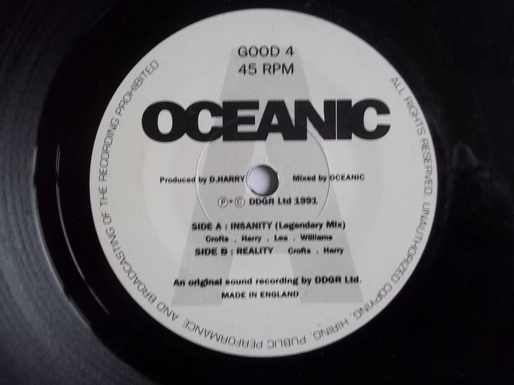Oceanic - Insanity 7 Inch (7" Vinyl 45) UK Dead Dead Good 1991 - Amazon ...