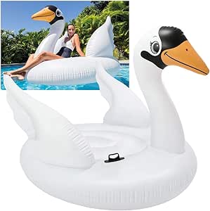 Amazon.com: Intex Mega Swan, Inflatable Island, 76.5" X 60" X 58 ...