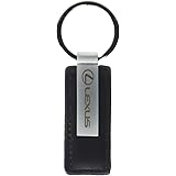 Amazon.com: Lexus Brown Leather Key Chain, Official Licensed : Automotive