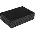 Amazon.com: 5Pcs Black Foam Jewelry Box Liners: Stackable Earring ...