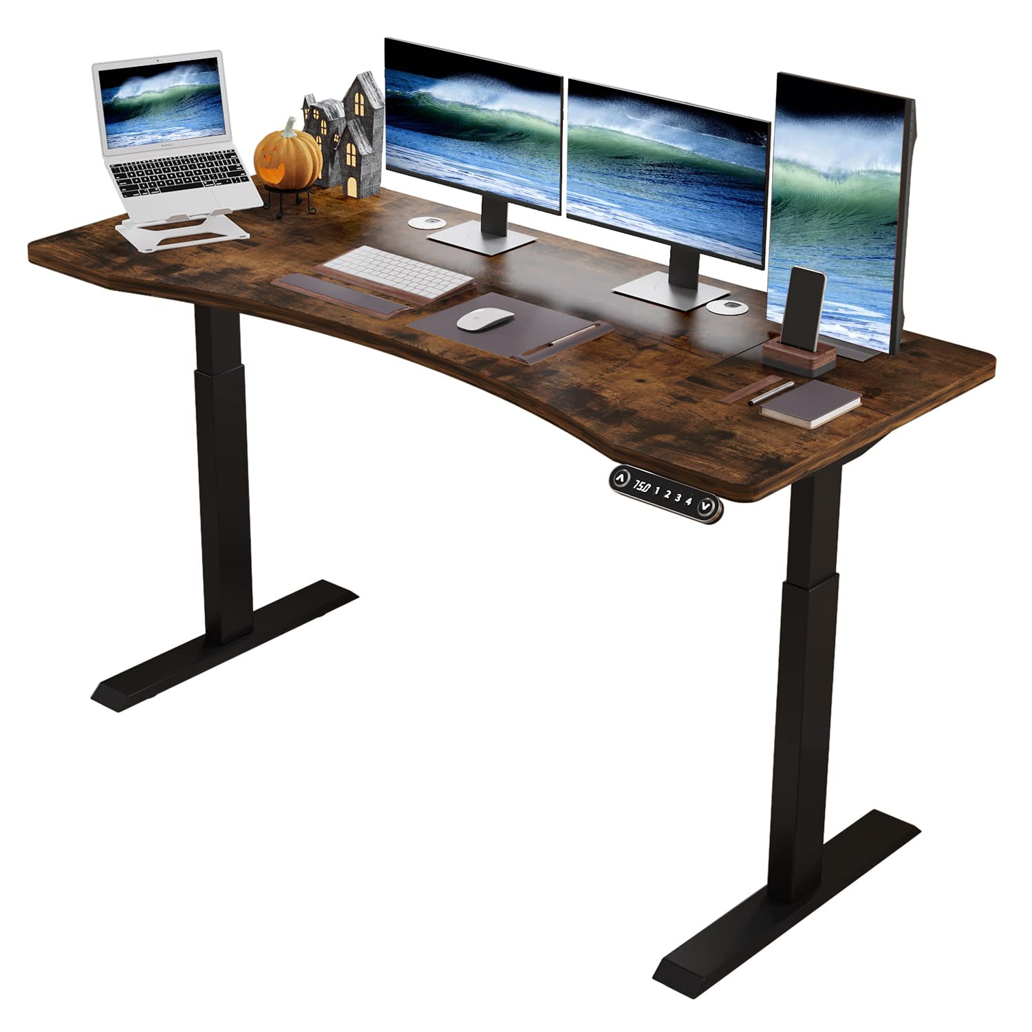 Mua BUNOEM Dual Motor 63x30 Height Adjustable Electric Standing Desk ...