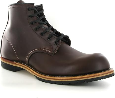 Red Wing Shoes 9016 6" Round Boots, Brown Leather Work Boot: Amazon.co ...