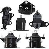 Amazon.com: 6PCS Engine Motor Mount Set Compatible with Honda Accord 3 ...