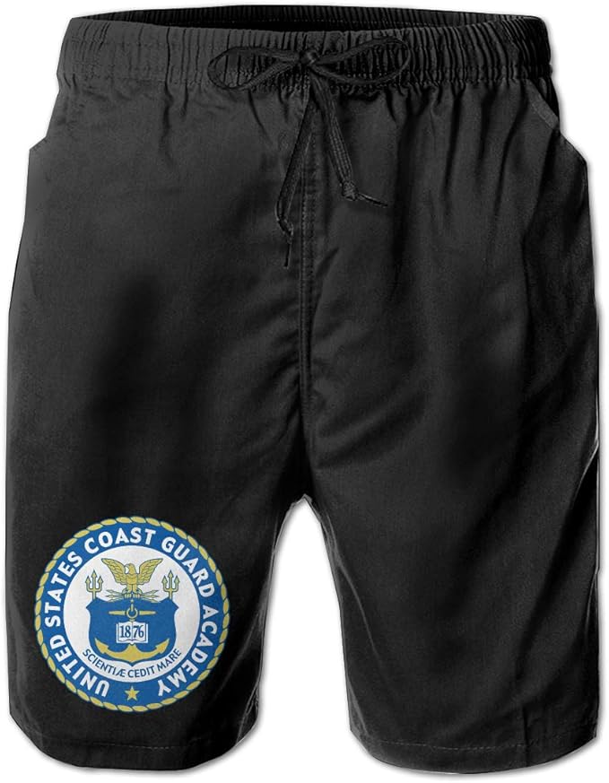 United States Coast Guard Academy Man Summer Casual Shorts, Beach ...
