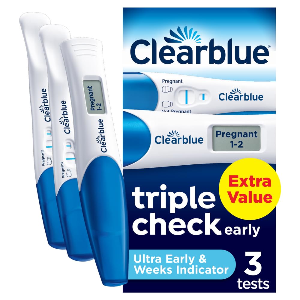 Mua Clearblue Pregnancy Test Ultra Early Triple-Check & Date Combo Pack ...