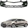 Amazon.com: LABLT Primered Front Bumper/Rear Cover Replacement for ...