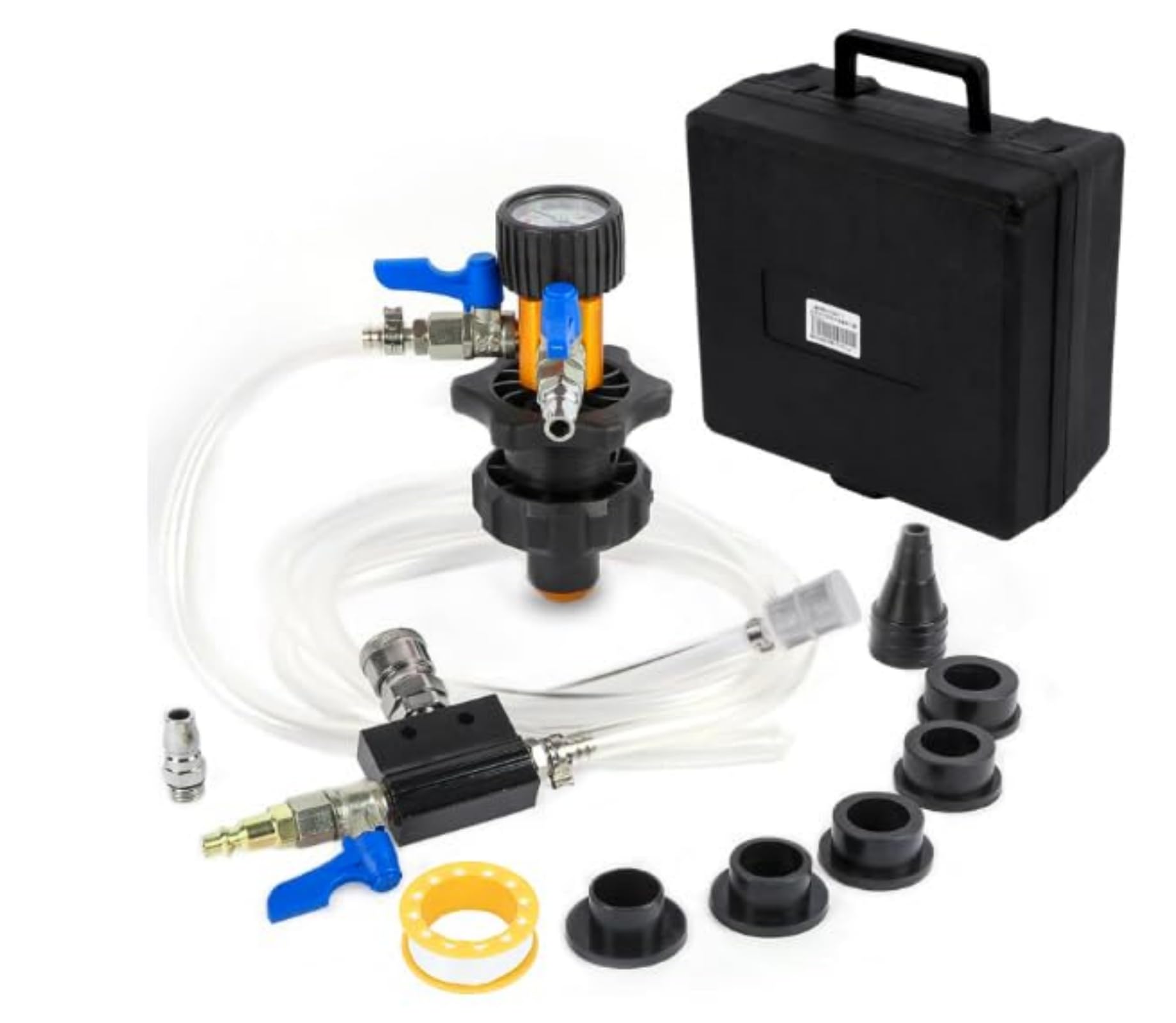 Coolant System Refiller Kit, Coolant Pressure Tester Kit with Pressure ...