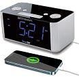 Amazon.com: Emerson SmartSet Projection Alarm Clock Radio with USB ...