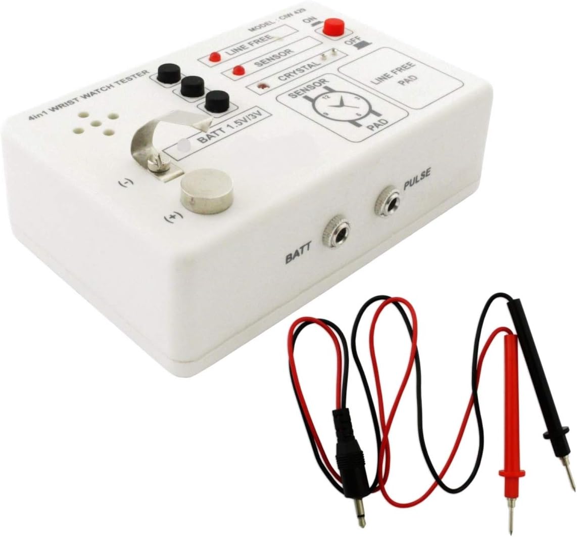 Quartz Watch Testing Machine S1 Deluxe® 4in1 - Watchmaker Equipment ...