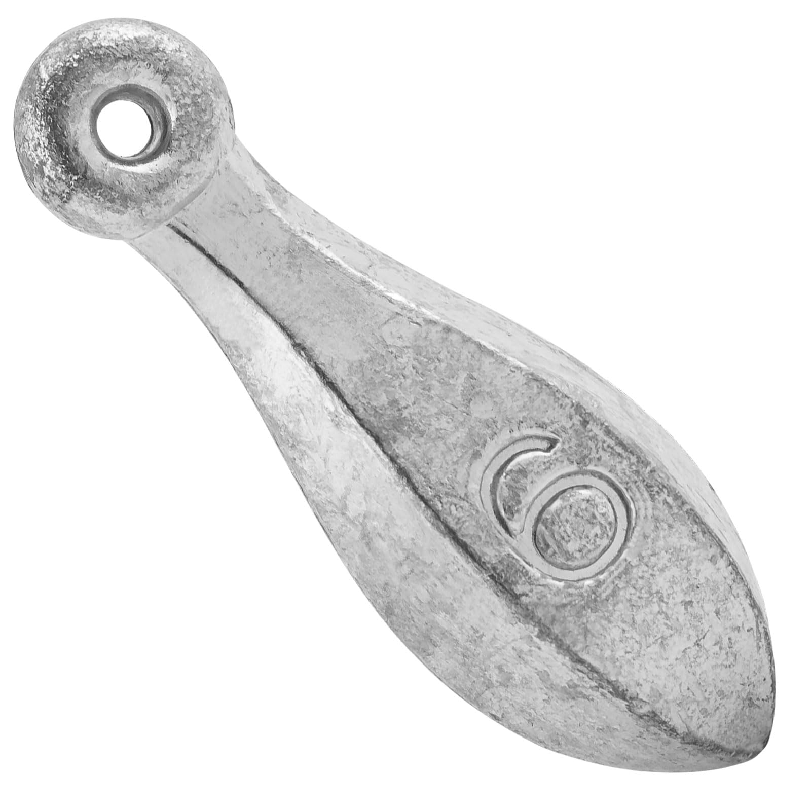 Dr.Fish 5 Pack Bank Sinkers Lead Fishing Weights, Freshwater Catfishing ...