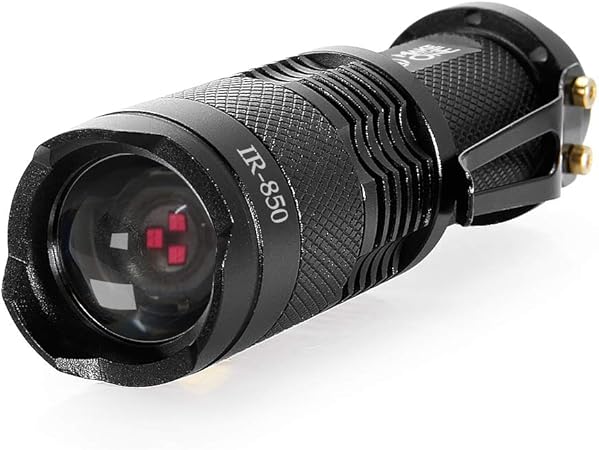 MAKE THE ONE IR Torch 3 Watt 850NM Infrared Light Night Vision ...