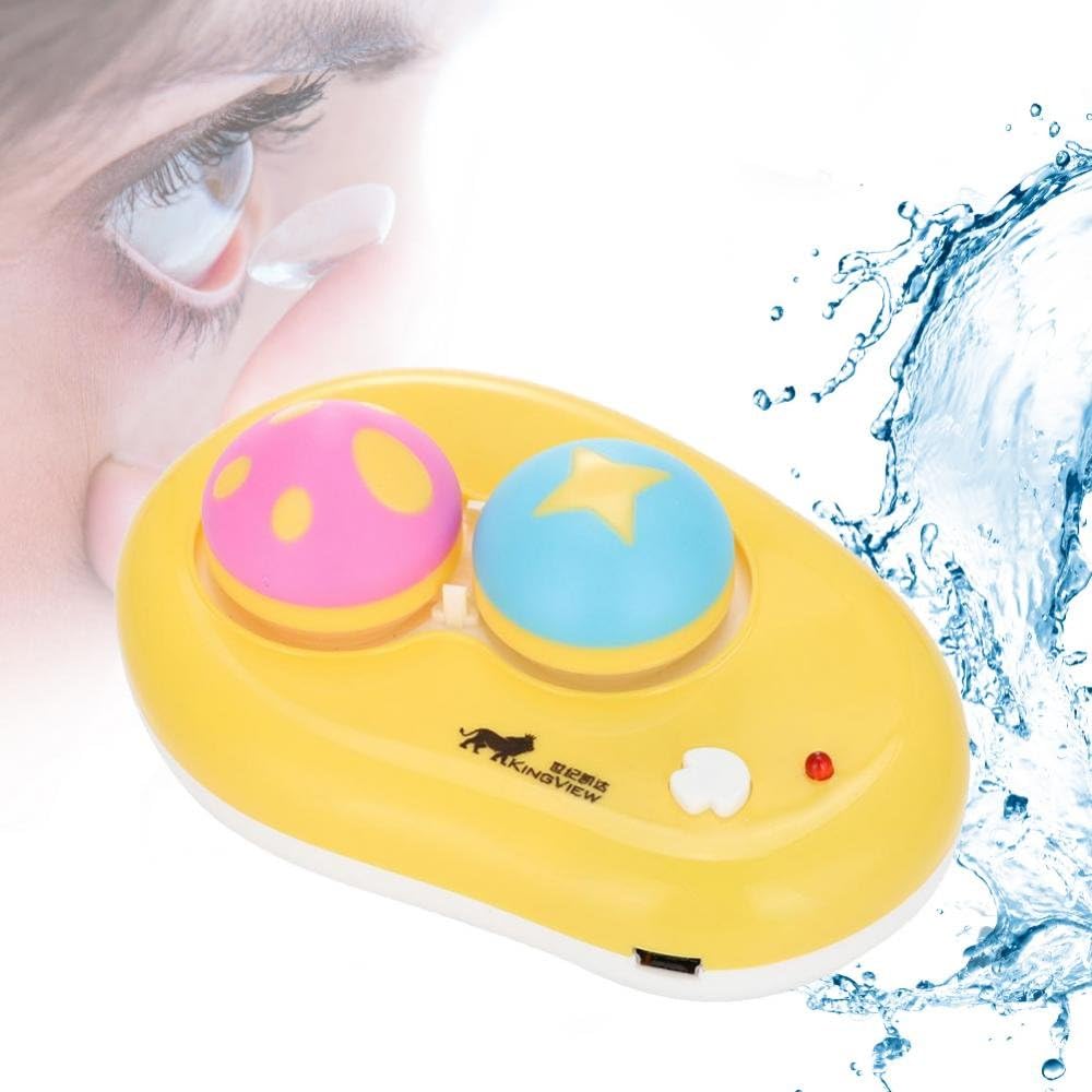 Contact Lens Box, Automatic Contact Lens Washer Cleaner Case Contact ...