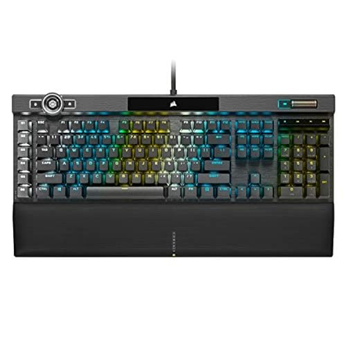 Corsair K100 RGB Mechanical Gaming Keyboard - Cherry MX Speed RGB ...
