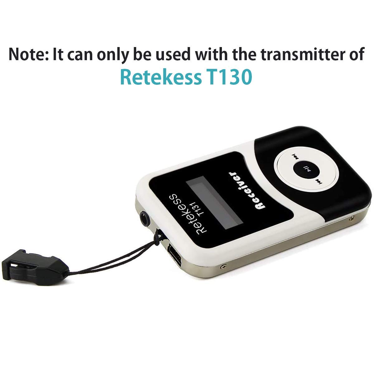 Mua Retekess T131 Wireless Tour Guide System Receiver with 3.5mm One ...