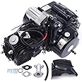 Amazon.com: CNCEST 125CC 4 Stroke Engine Motor Kit - Single Cylinder Air Cooled 2-Valve Pedal ...