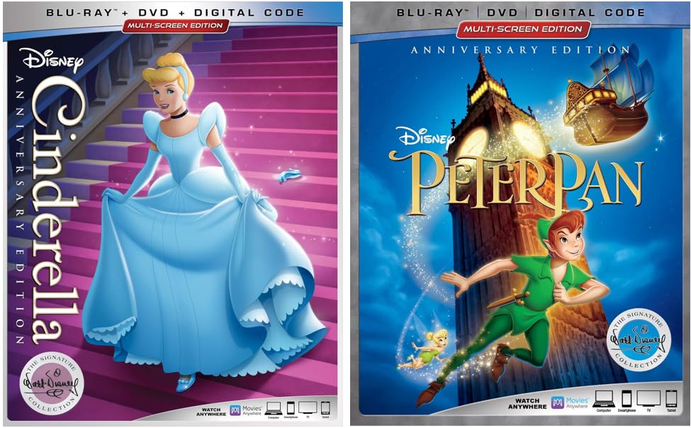 Mua Disney 10-Movie Blu-ray & DVD Collection: Pinocchio / Lady and the ...
