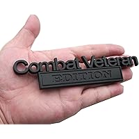 Amazon.com: 1pc Combat Veteran Edition Emblems 3D Raised Decals ...