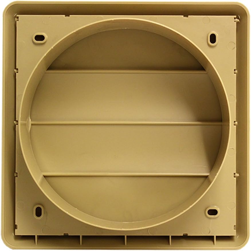 Kair Beige Gravity Grille 183mm External Dimension Ducting Air Vent ...