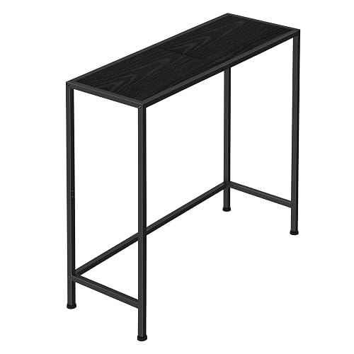 Console Table for Entryway Small Tables, Black Narrow Console Hallway ...
