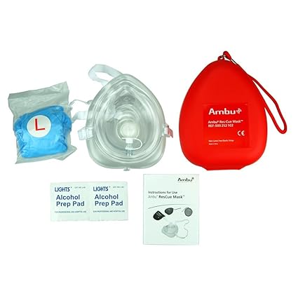 AMBU Pocket Rescue Mask – komplett Maske: Amazon.de: Gewerbe, Industrie ...