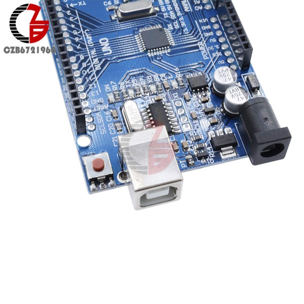 Wiring & Connecting Gimax UNO R3 Mini USB Compatible Board Microcontroller ATmega328P CH340 ...
