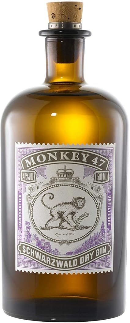 Monkey 47 Ginebra - 500 ml: Amazon.es: Alimentación y bebidas