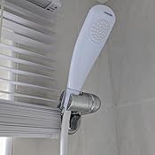 Croydex Removeable Push-Fit Secura Bath Shower Set, White: Amazon.co.uk ...