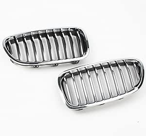 Amazon.com: 2x RSTFA ABS Chrome Front Grille Air Intakes for BMW 2014 ...