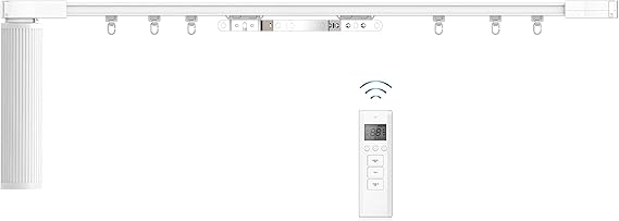 Amazon.com: SimpleSmart - Motorized Curtain Tracks, Electric Drapery ...