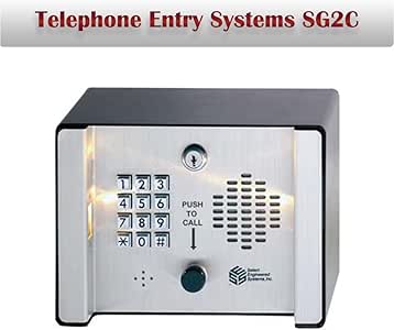 Amazon.com : Telephone Entry Systems SG2C Access Control Systems Keypad ...
