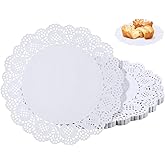 Amazon.com: 150 Pieces Paper Doilies 5.5 inch White Lace Paper Doilies ...