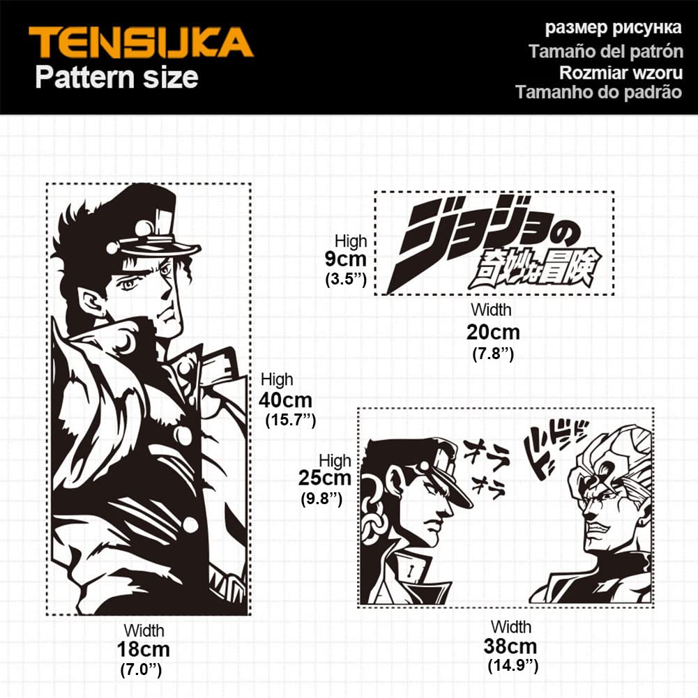 Mua Anime Vinly Stickers for PC Case,JoJo's Bizarre Adventure Cartoon ...