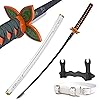 Cold Blade Carbon Steel Nichirin Sword, Real Metal Cosplay Anime Sword ...