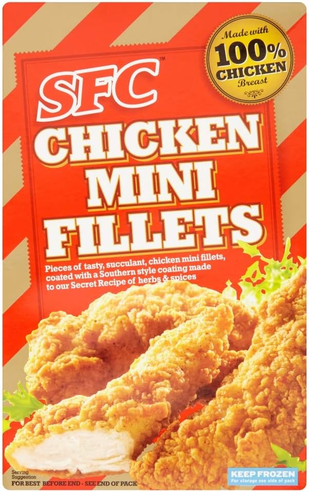 SFC Chicken Mini Fillets 300g (Frozen): Amazon.co.uk: Grocery