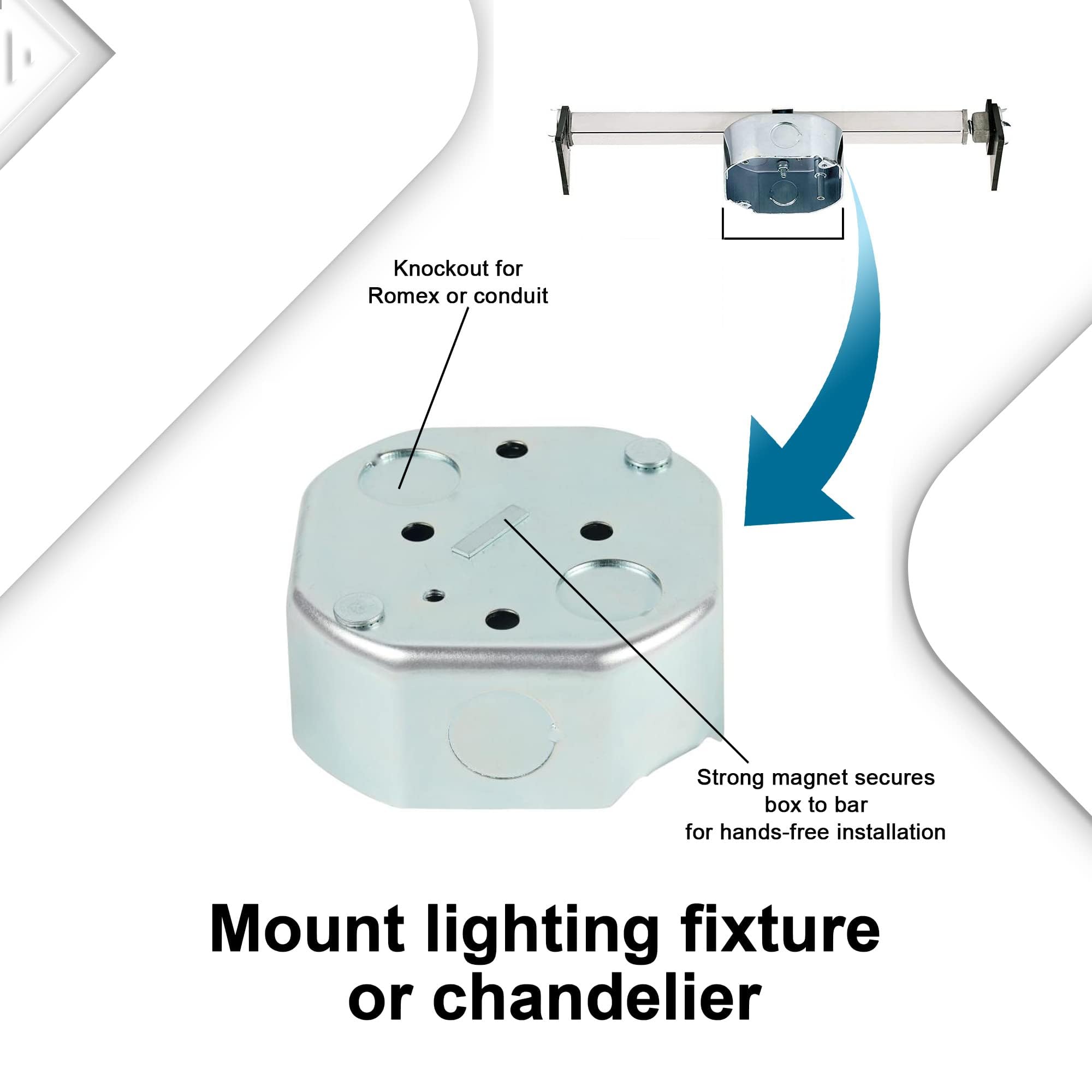 Mua Ciata Ceiling Fan Mounting Bracket, Heavy Duty Metal Mounting Saf-T ...