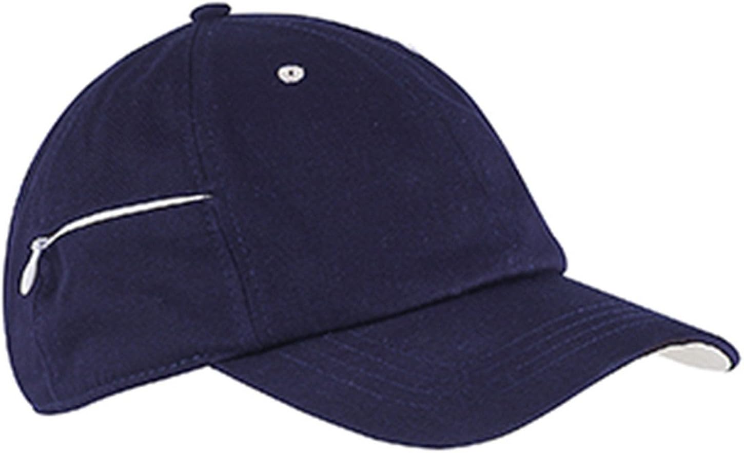 Amazon.com: Big Accessories Chino Stash Pocket Cap (BA530)- Navy/Stone ...