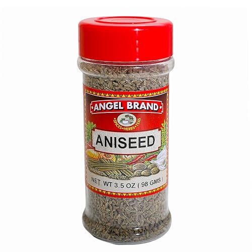 Angel Brand Anise Seeds – 3.5 oz Bottle – Whole Anise Seeds for Baking ...
